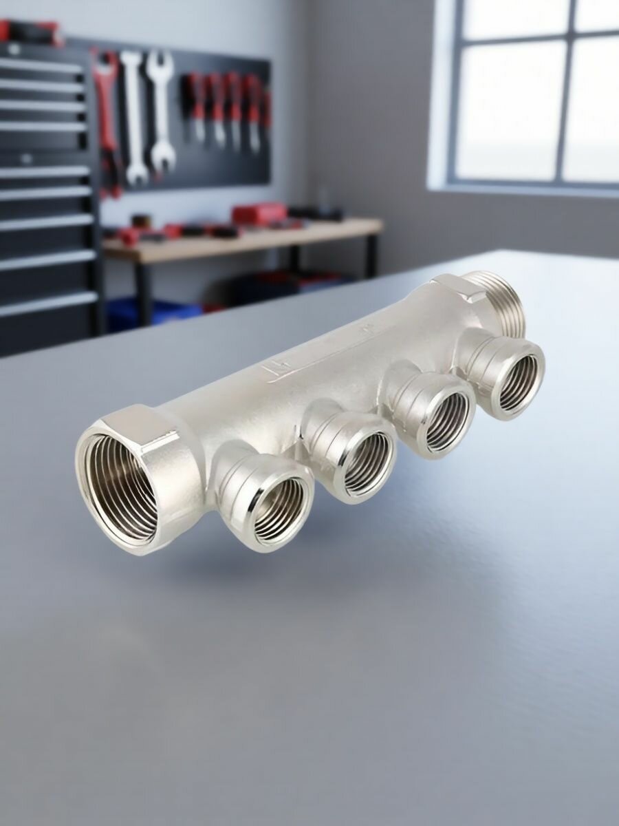 Коллектор с внутренней резьбой 3/4х1/2 VTc.550. N.0504