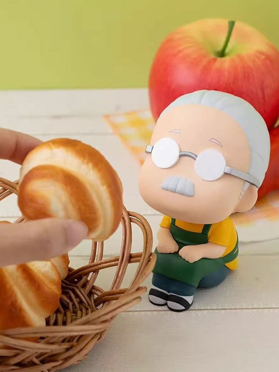 Аниме фигурка Дни Таро Сакамото Sakamoto (10cm, пакет)