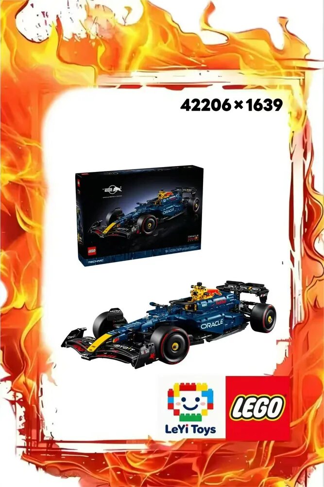 Конструктор LEGO Technic 42206 Oracle Red Bull Racing RB20 F1