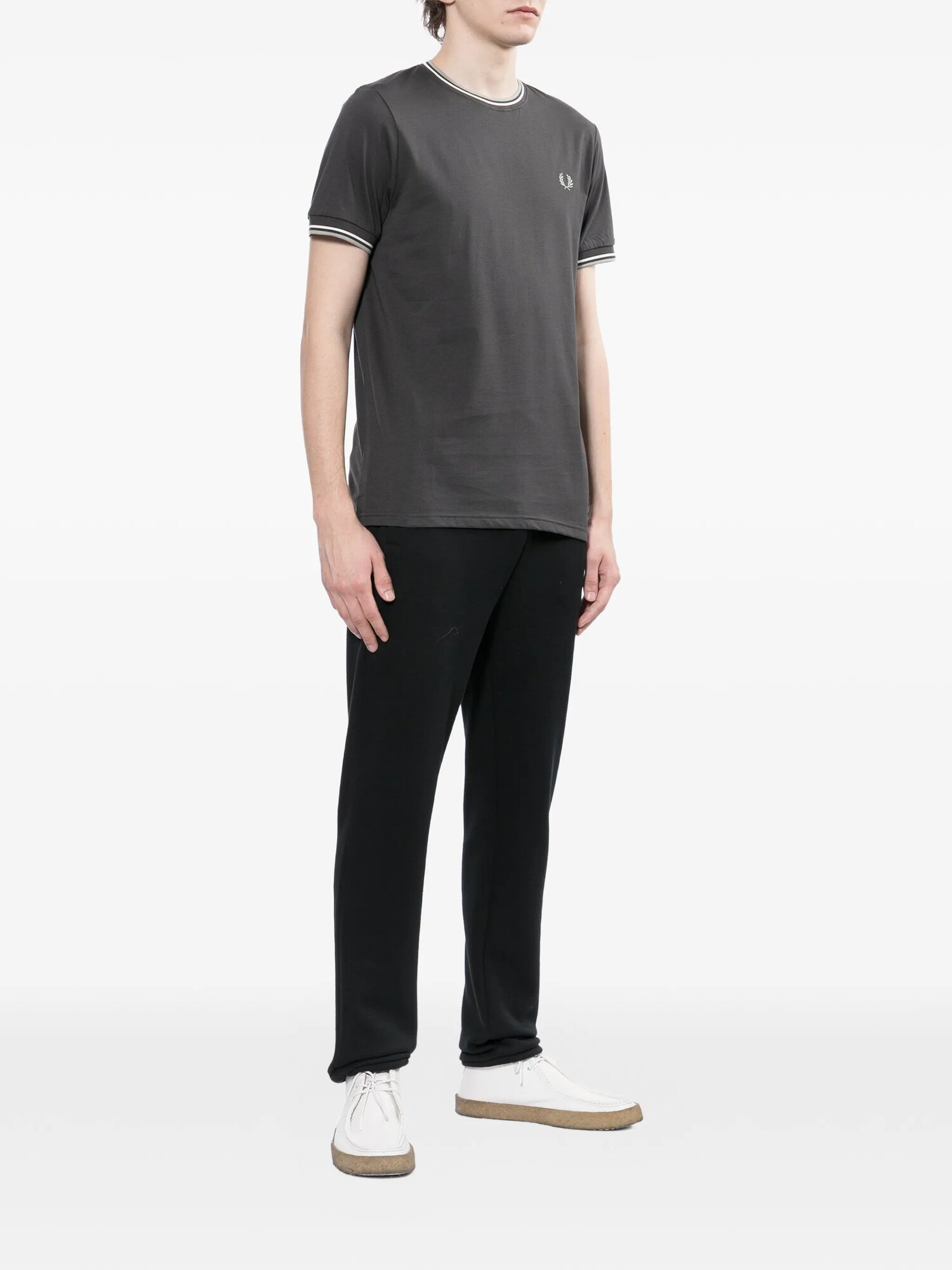 Футболка FRED PERRY, размер 2XL, серый — фото 1