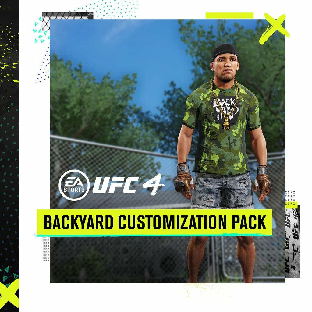 Дополнение UFC 4 - Backyard Customization Pack, цифровое издание PlayStation 4, регион Индия / код пополнения баланса