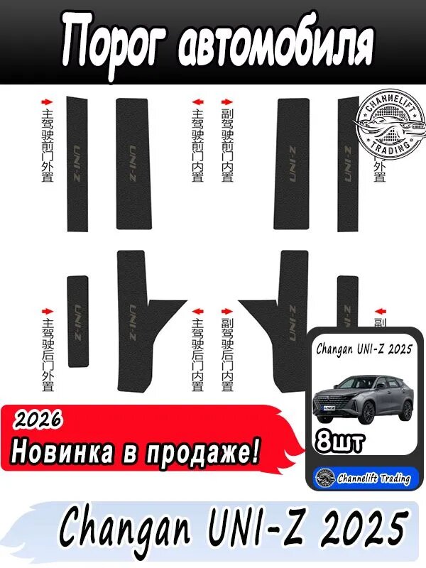 Порог автомобиля Changan UNI-Z, Changan UNI-Z аксессуары, для Changan UNI-Z