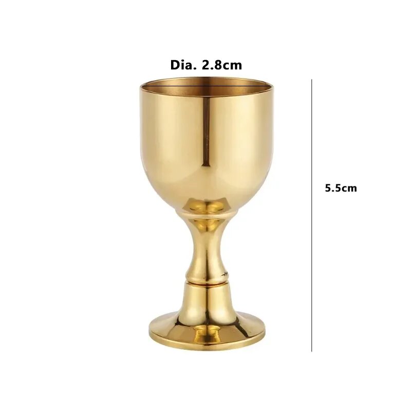 Китайский латунный бокал для вина VanKood