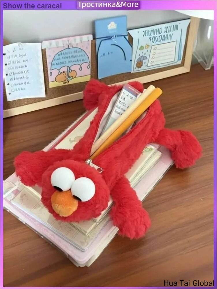 Очаровательный плюшевый пенал "Элмо" (Elmo)