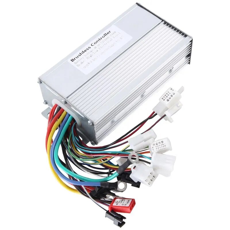 Контроллер для бесщеточного мотора 48V/60V/64V/72V, 1000 1500W, "двухрежимный /12-трубочный.
