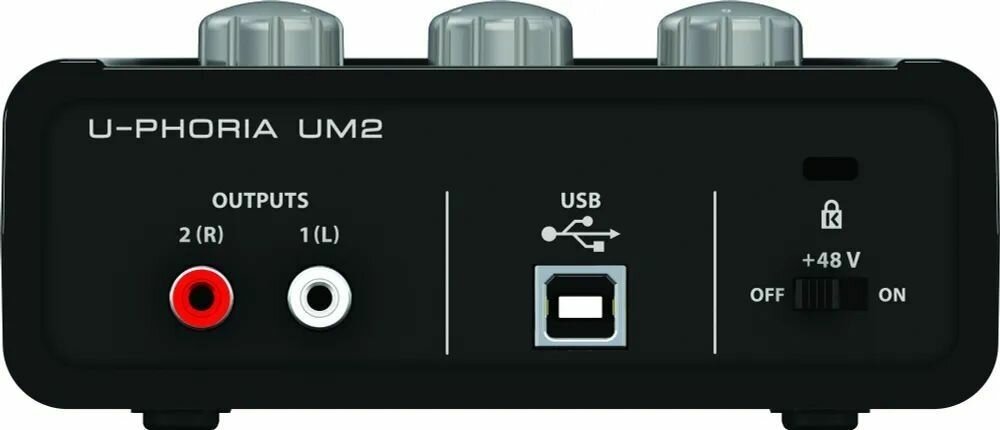 BEHRINGER UM2 внешний интерфейс USB — фото 1