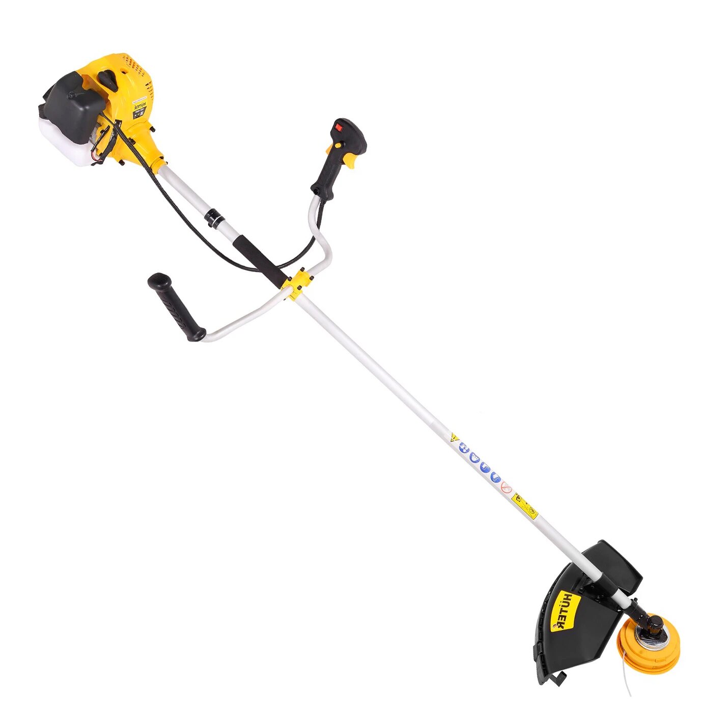 Триммер бензиновый (бензокоса) Huter GGT-2500T (70/2/14) желтый, 2500 Вт