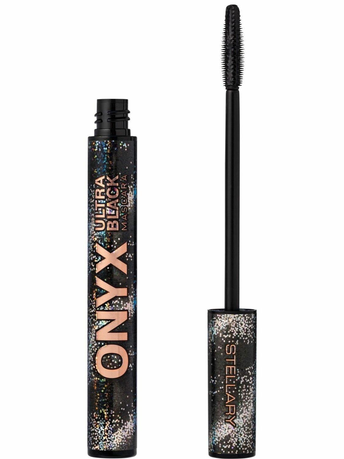 Stellary Влагостойкая тушь для ресниц Ультра черная термотушь Water Resistant Mascara Onyx Ultra Black