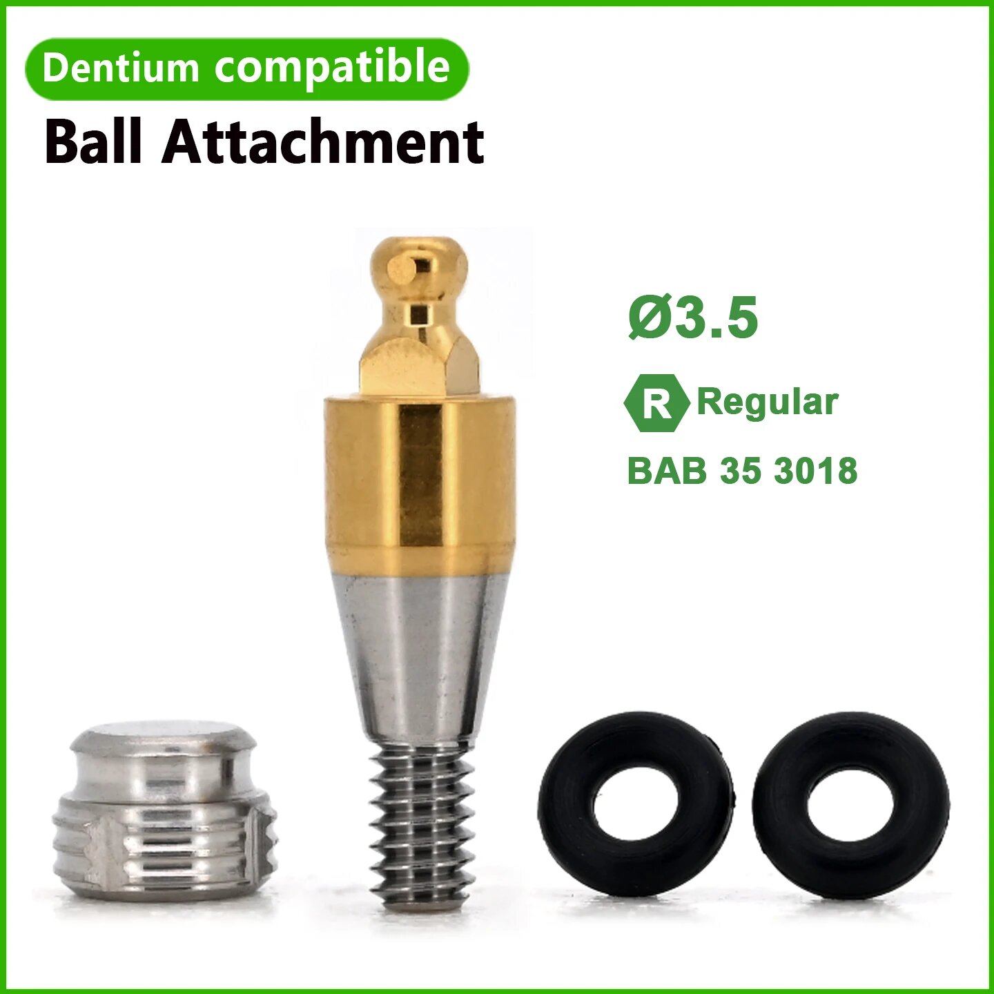 Набор абатментов Dentium Ball OEM D3.5 BAB 35 3018