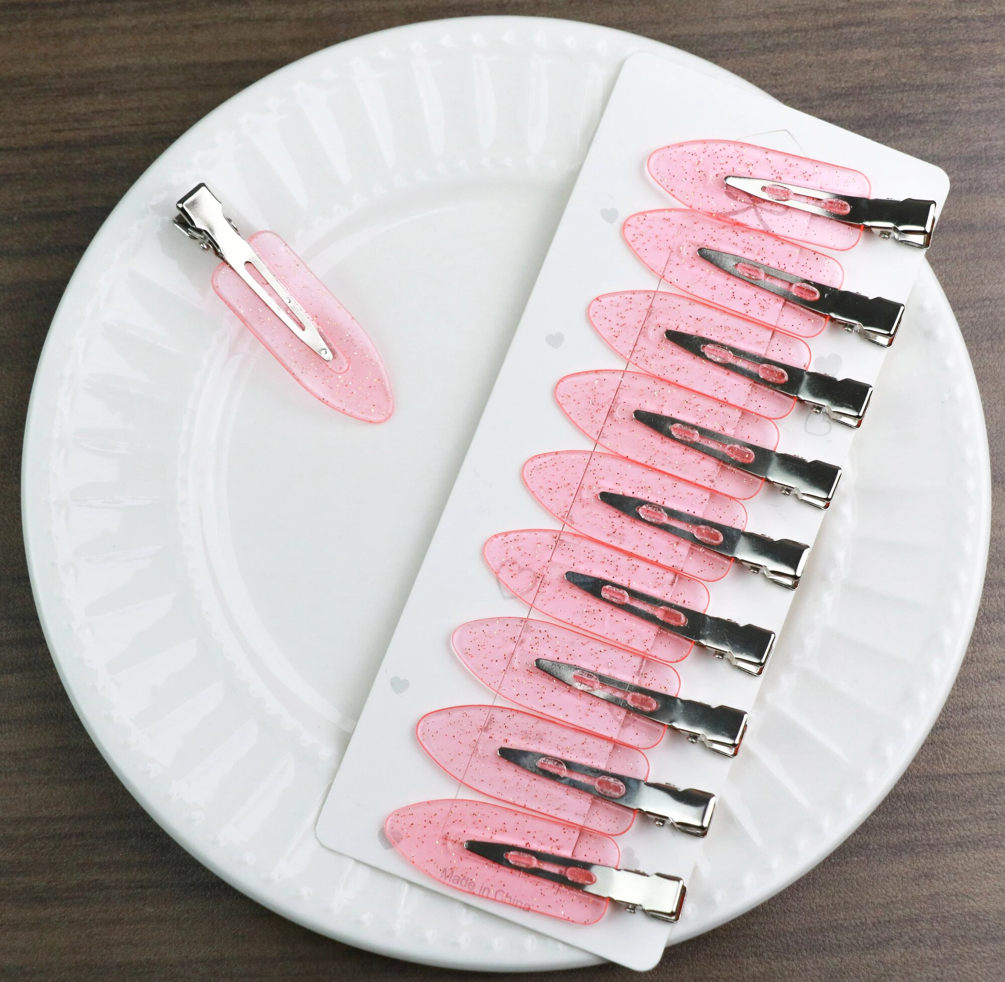 Набор из 10 бесшовных заколок для волос из пластика 5-10Pcs