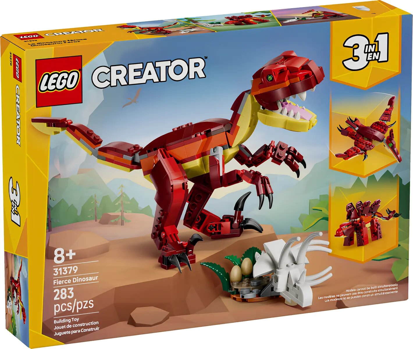 Конструктор LEGO Creator 31379 Свирепый динозавр
