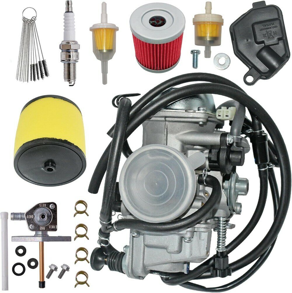 Карбюратор 16100-HN5-M41 для мотоциклов Honda Rancher TRX350™ 350FM 350TE 350FE 2000-2006 годов выпуска.