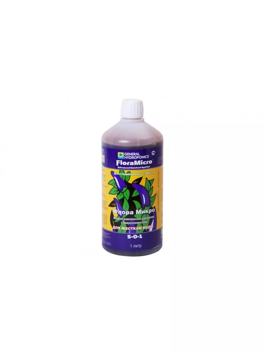Удобрение GHE T.A. TriPart Micro HW 1л для жесткой воды