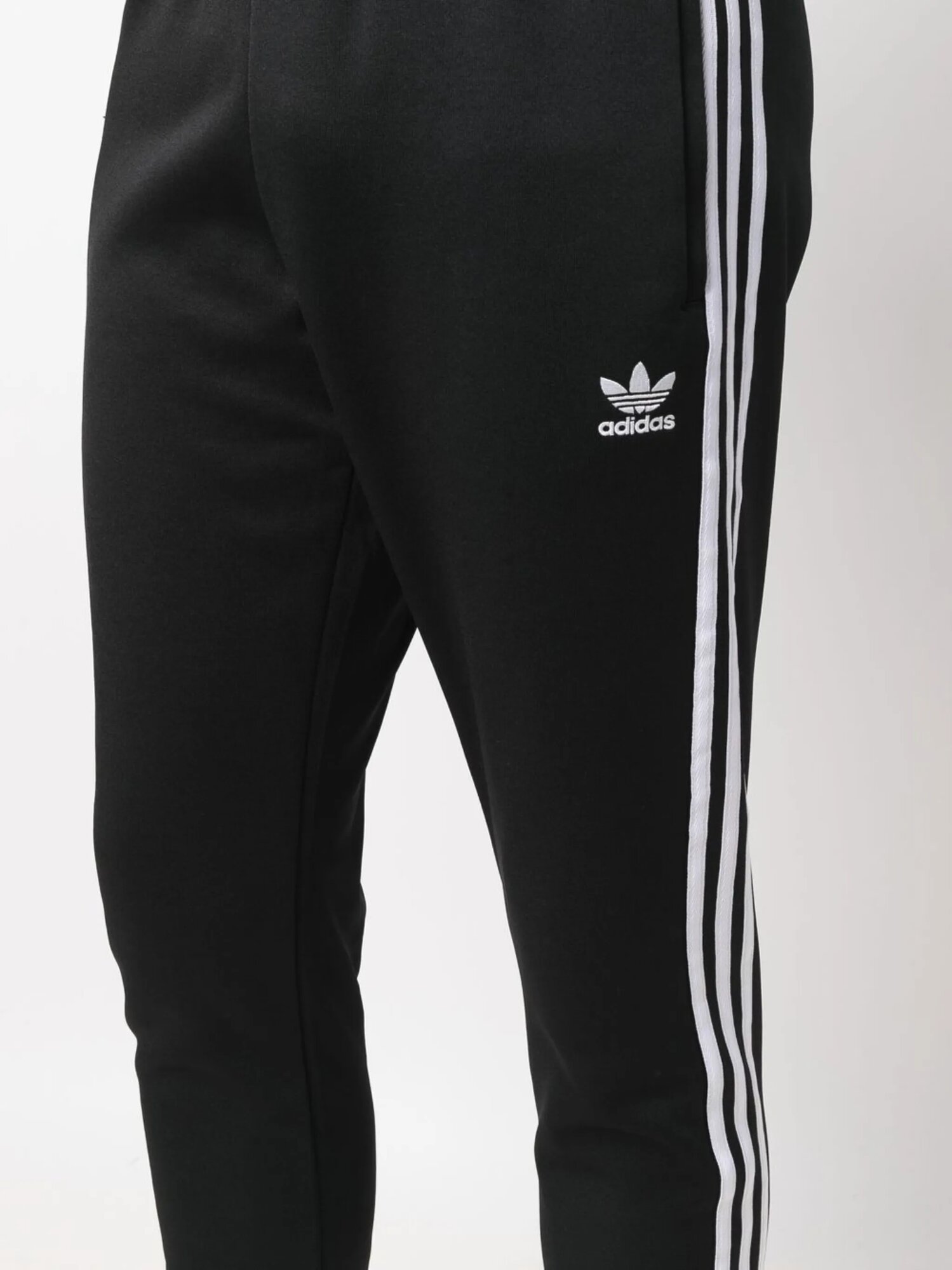 Брюки спортивные adidas, размер S, черный — фото 1
