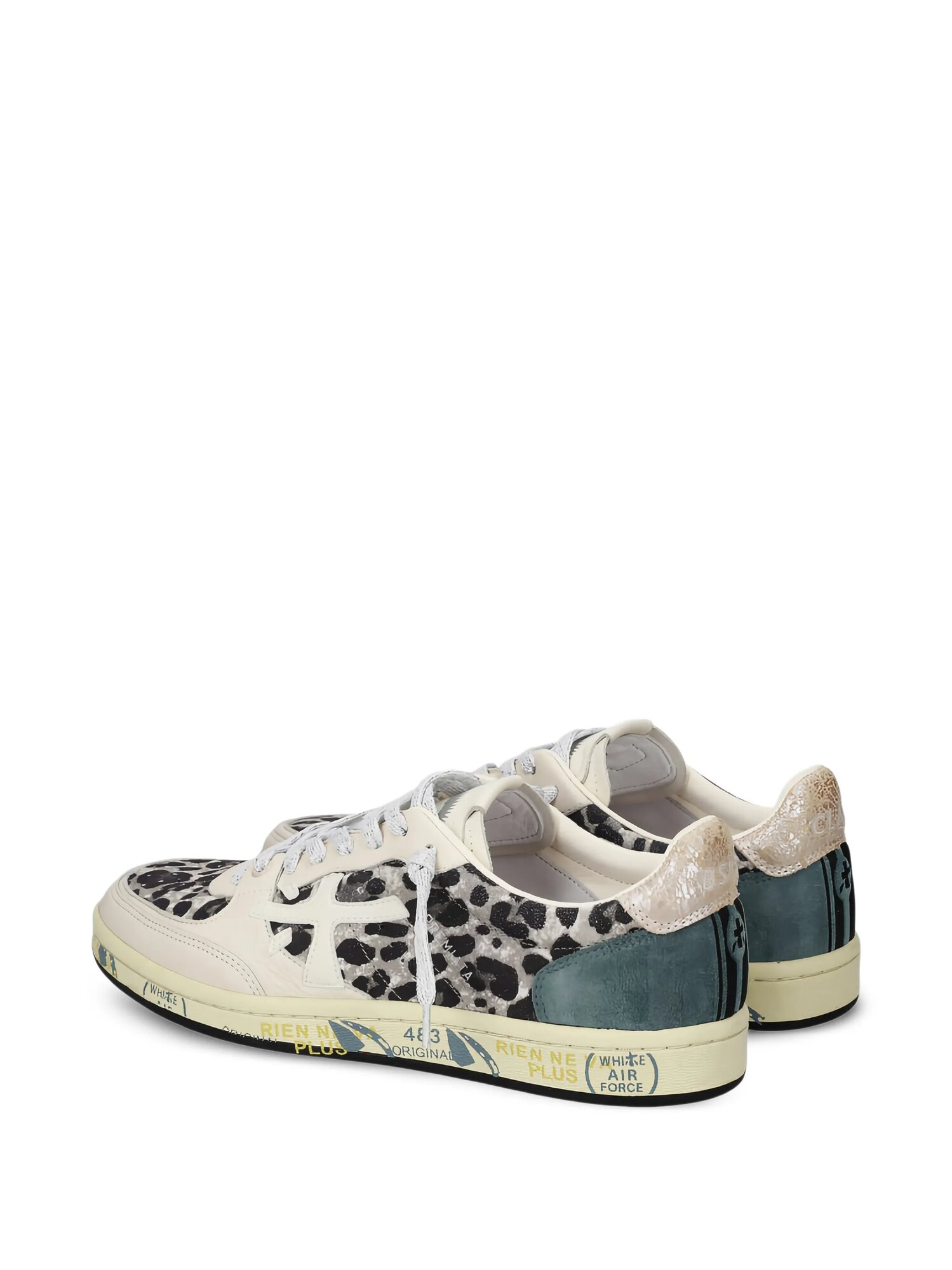 Кроссовки PREMIATA Lace-up sneakers, размер 40 EU, разноцветный — фото 1