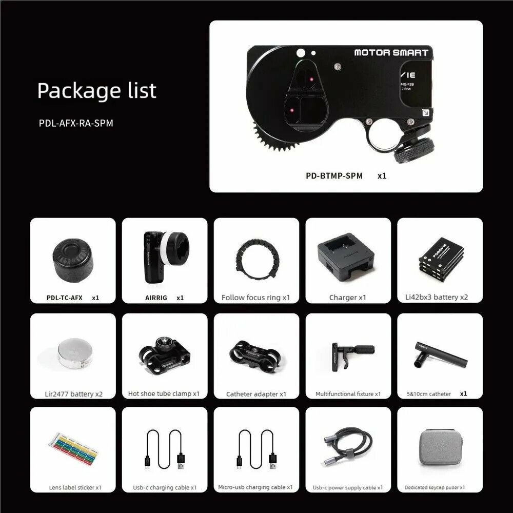 PDL-AFX-RA-SPM PDMOVIE LIVE AIR 4 SMART Следуйте фокусу LiDAR