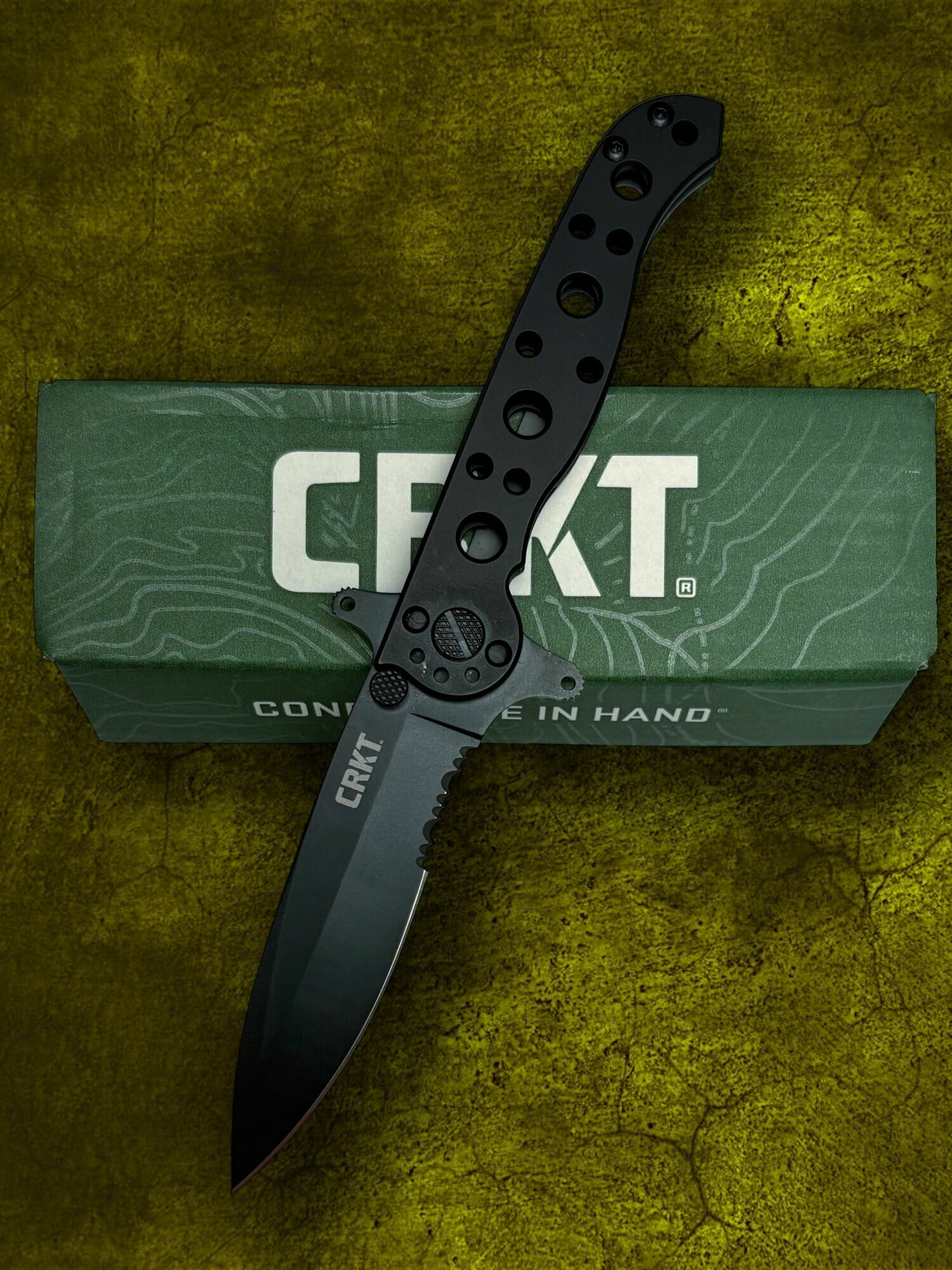Складной нож CRKT Carson M21 EDC, M21-10KSF