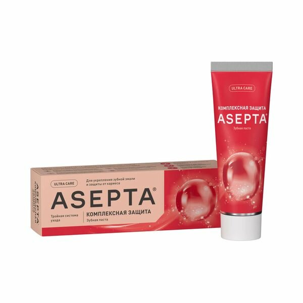 Паста зубная комплексная защита Асепта 75мл