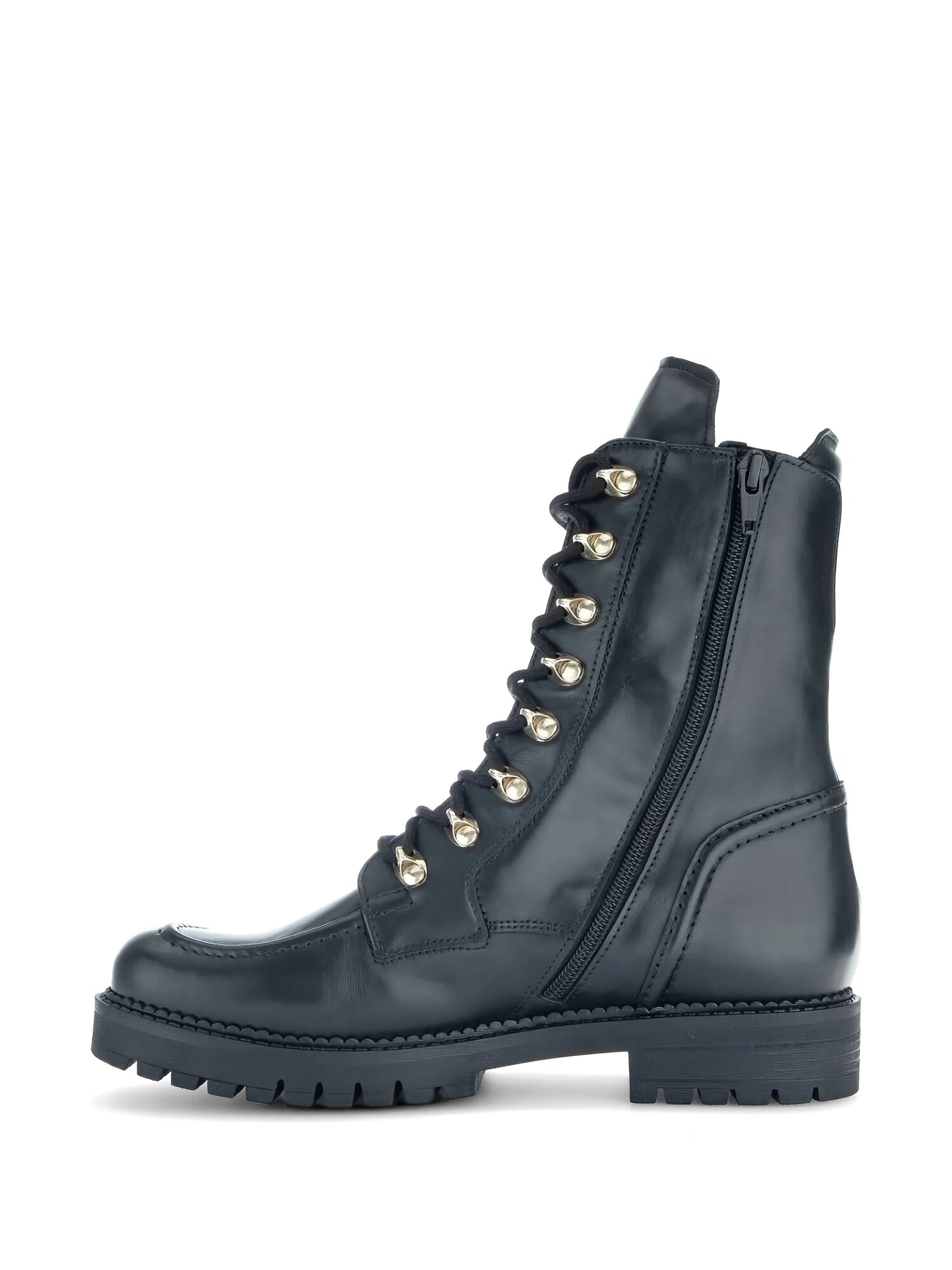Ботинки Leather combat boots