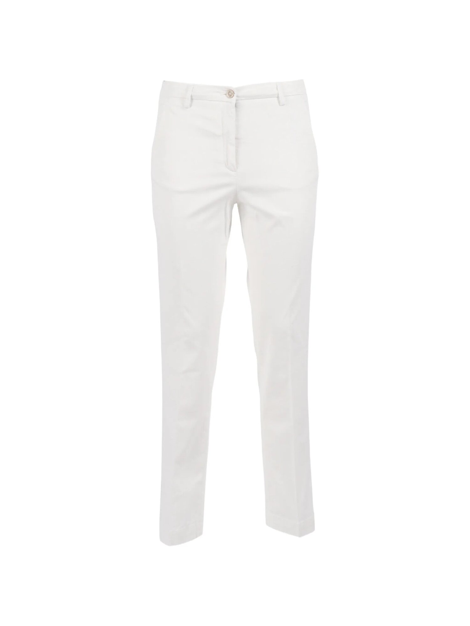 Брюки Button straight trousers