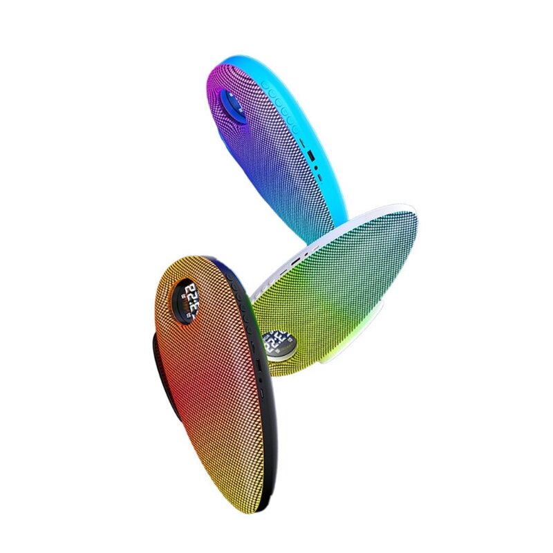 Портативный Bluetooth-совместимый динамик с интеллектуальным дисплеем, шумоподавлением, качеством звука HiFi на все случаи жизни