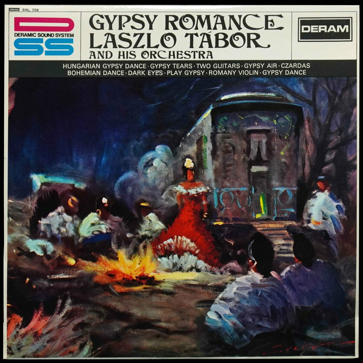 Виниловая пластинка Deram Laszlo Tabor And His Orchestra – Gypsy Romance