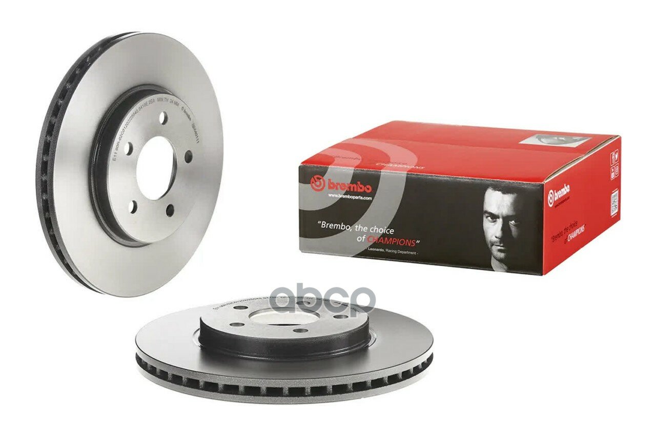 Диск торм. пер.[303x26] 5 отв. FORD MAVERICK 2.0-3.0 02.01-> Brembo арт. 09. A401.11