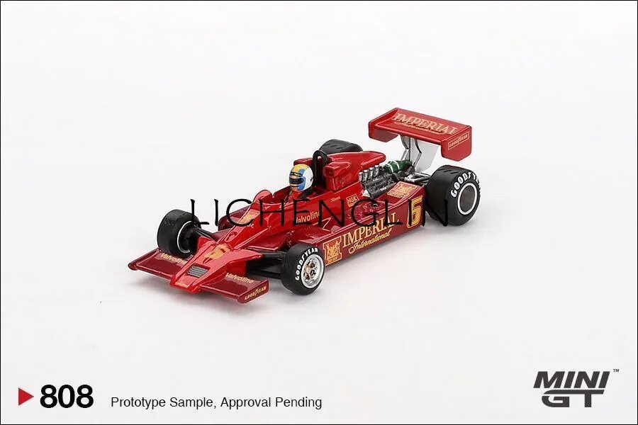 Машинка TSM MODEL 1:64 #808 Lotus F1 Gunnar Blister Packaging Die-cast Alloy Model Collection Toy Children Gifts