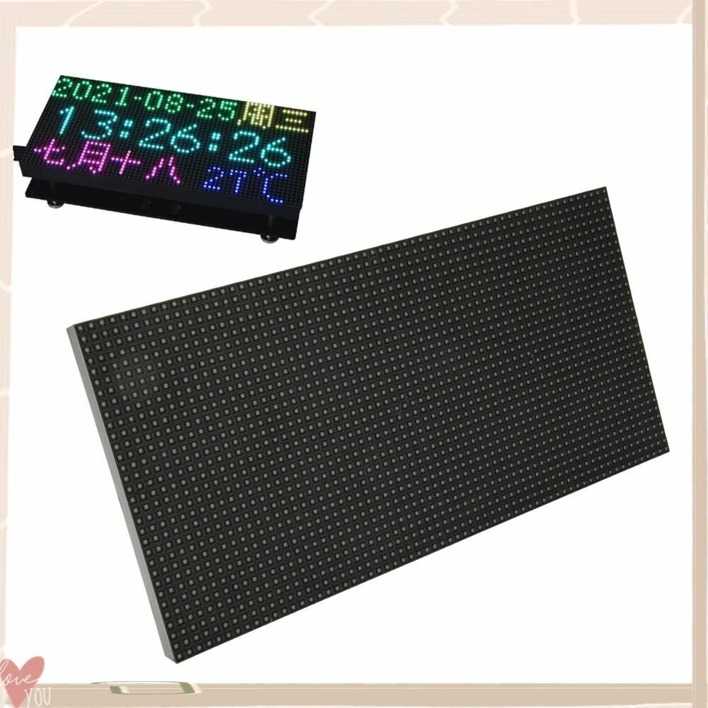 RGB LED панель 64x32, регулируемая яркость для вывесок и автобусов