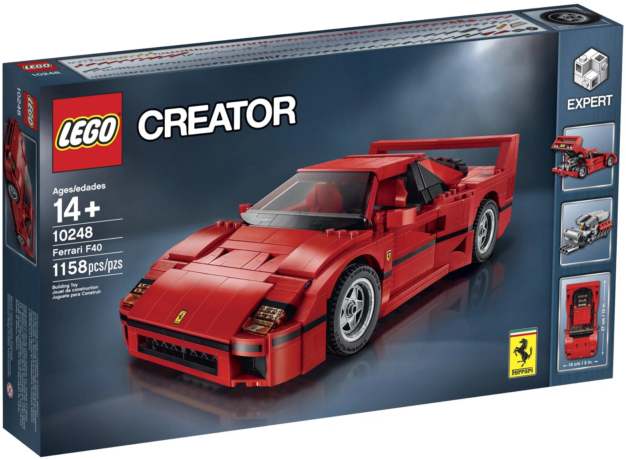 Конструктор LEGO Creator 10248 Феррари F40