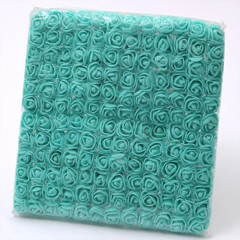 Мини розы искусственные Tiffany1, 144 шт.