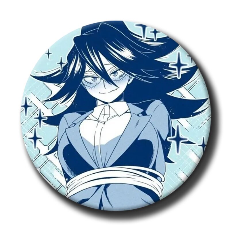 Мягкая булавка Немури Каяма 58 мм Темно-синий, style-19