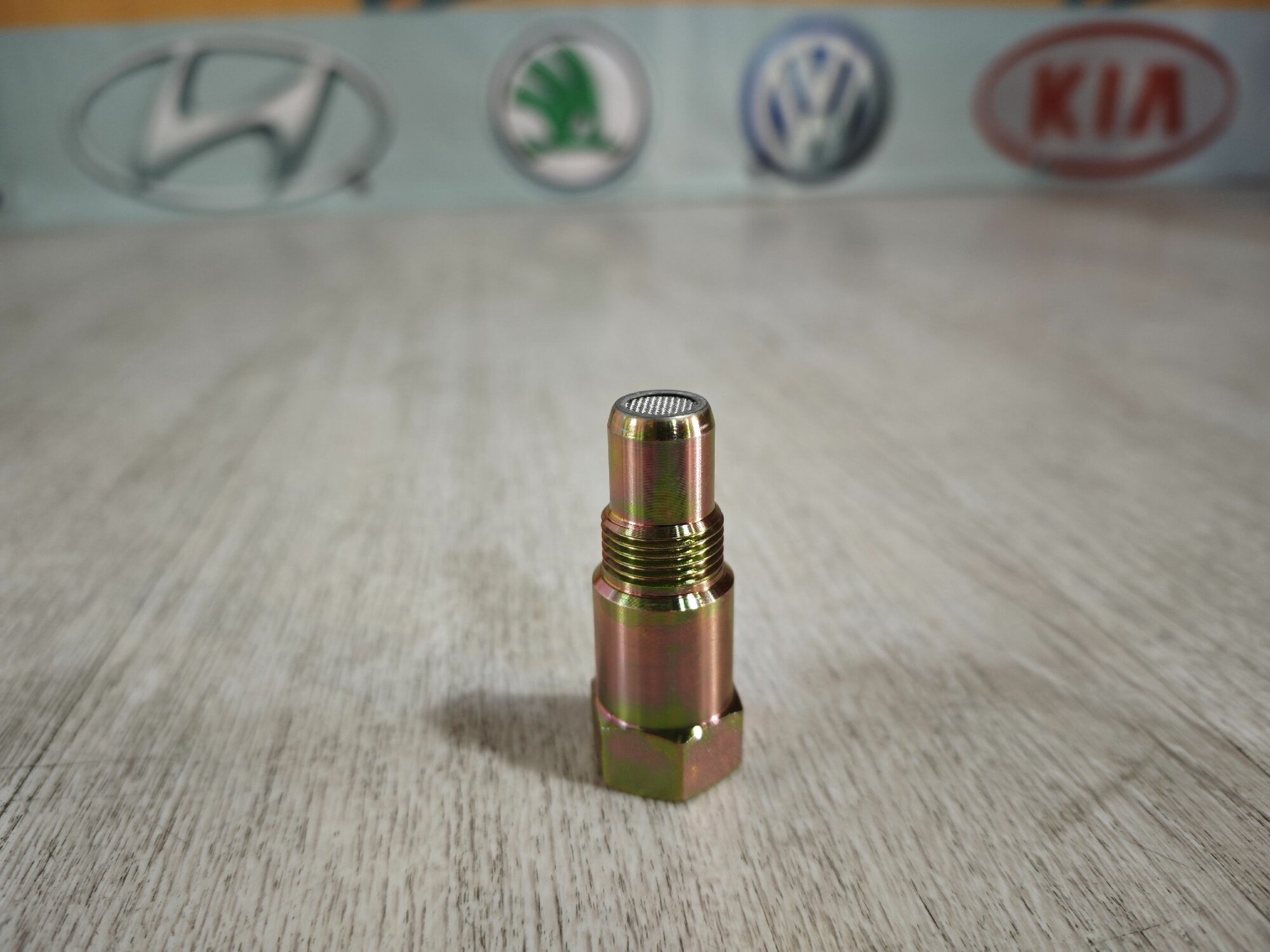 Обманка лямбда зонда Солярис Рио 3 с катализатором