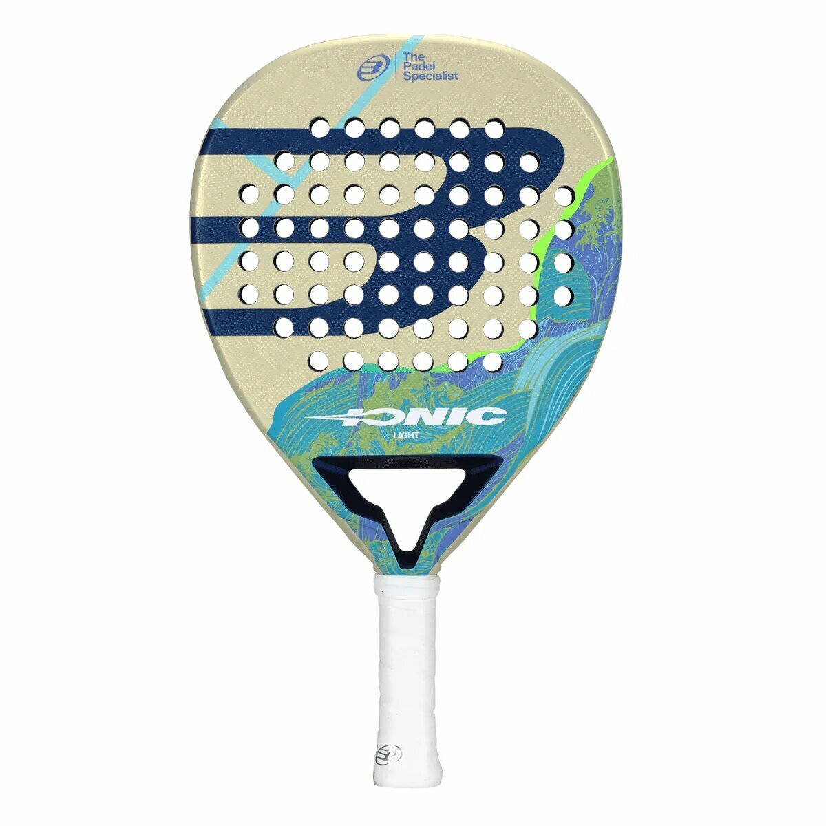 Ракетка Bullpadel "Ionic Light", форма "капля", для падель-тенниса