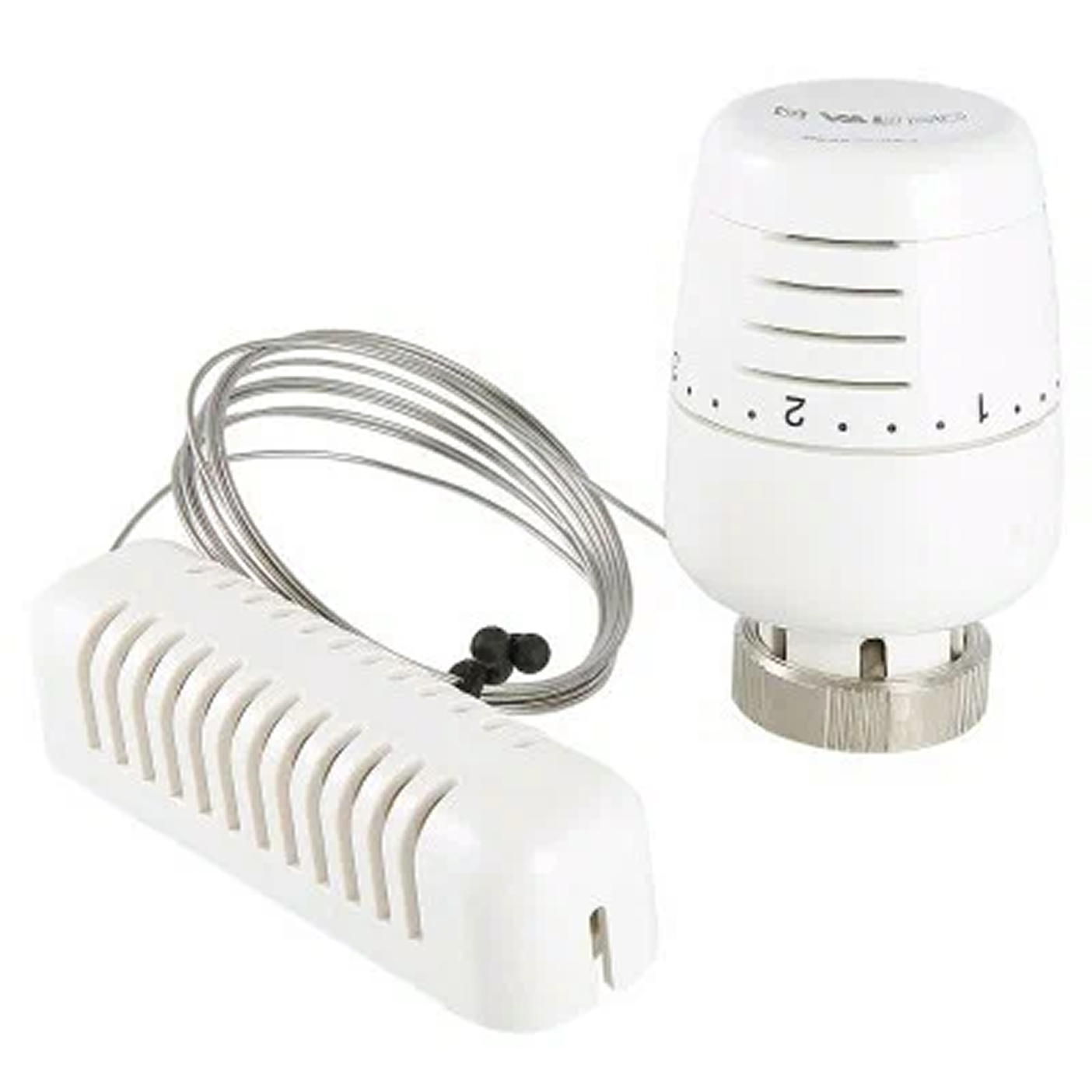 Термоголовка с выносным настенным датчиком, диап. регул-ки 6,5 - 28C, жидкостная Valtec VT.5010.0.0