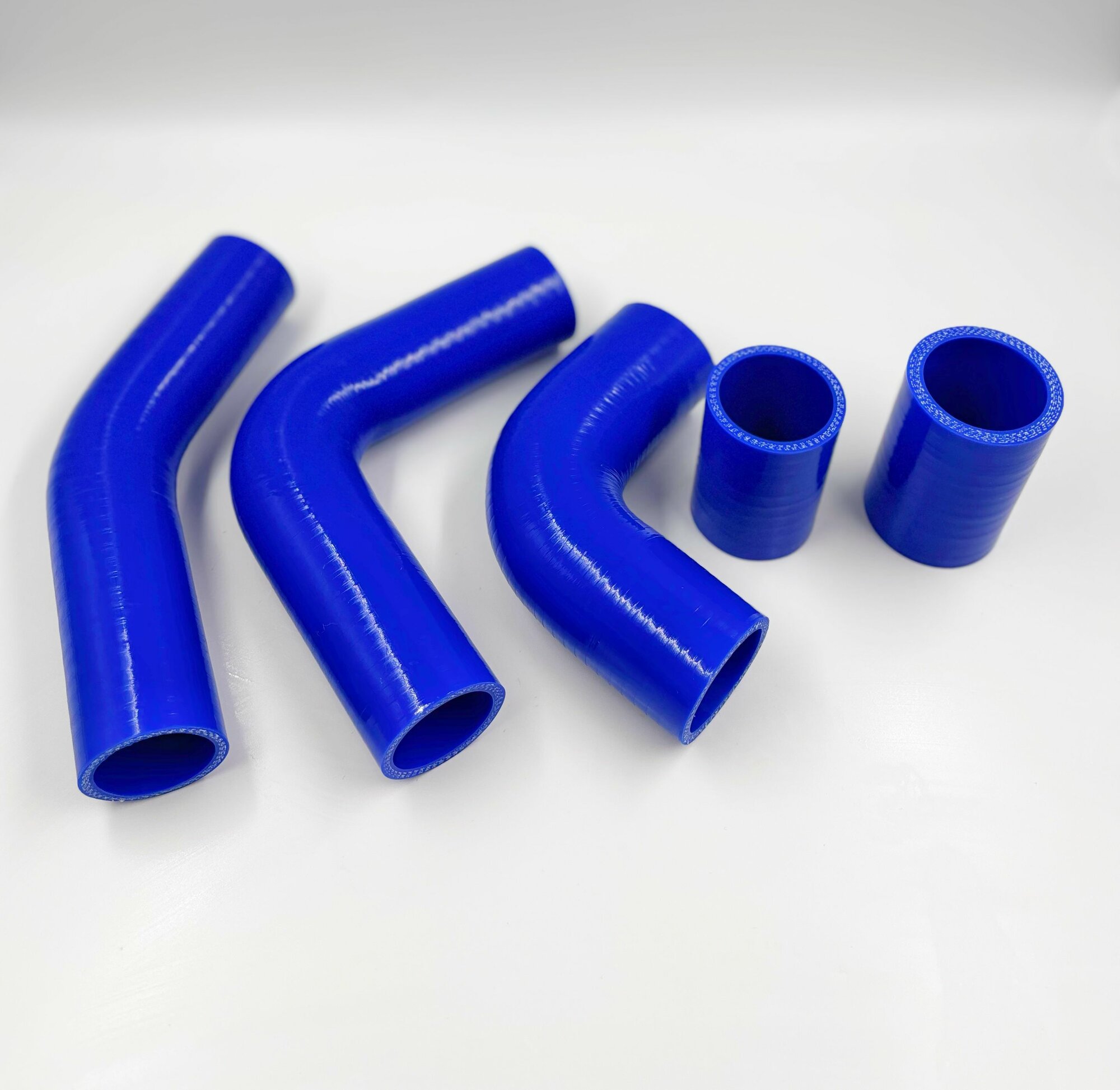 Патрубки радиатора на УАЗ-469, 452 (Санитарка) с УМЗ-421, 4213 100 л. с. (5 шт.) силикон