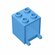 Контейнер Lego 2x2x2, Синий (052)