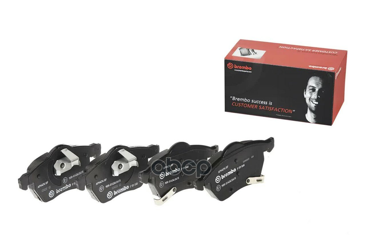 P59048 390 32=FDB1535=571997B ! колодки дисковые п SAAB 9-3 2.0-2.2TiD 98-02/9-5 all 97> Brembo арт. P59048