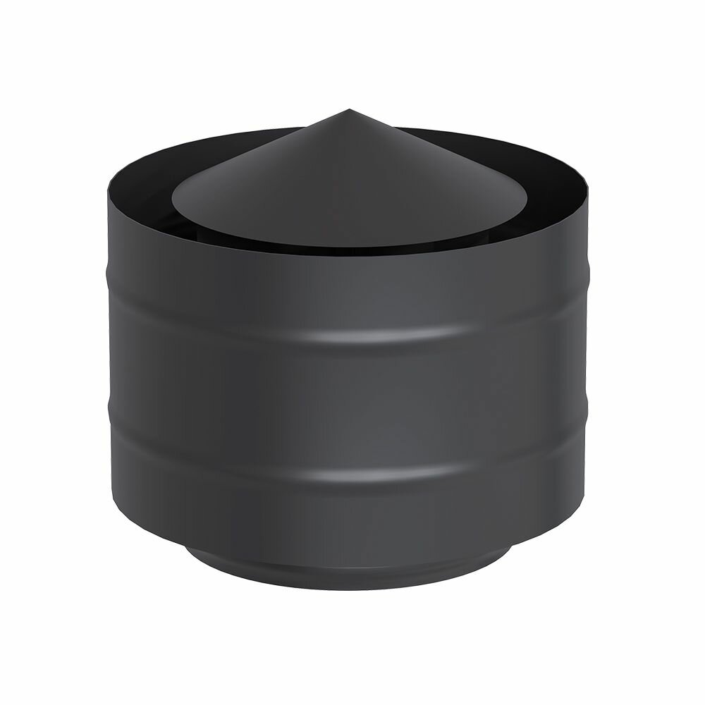 Везувий Дефлектор BLACK (AISI 430 0,8мм/0,5мм) д.200х300мм