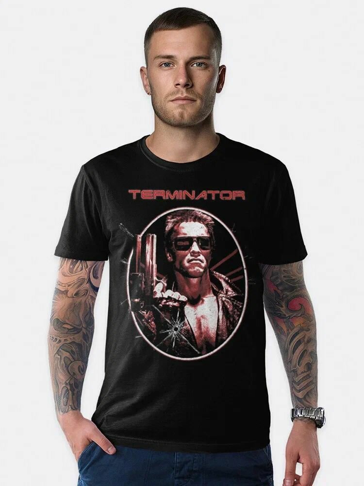 Футболка Терминатор / Арнольд Шварцнеггер