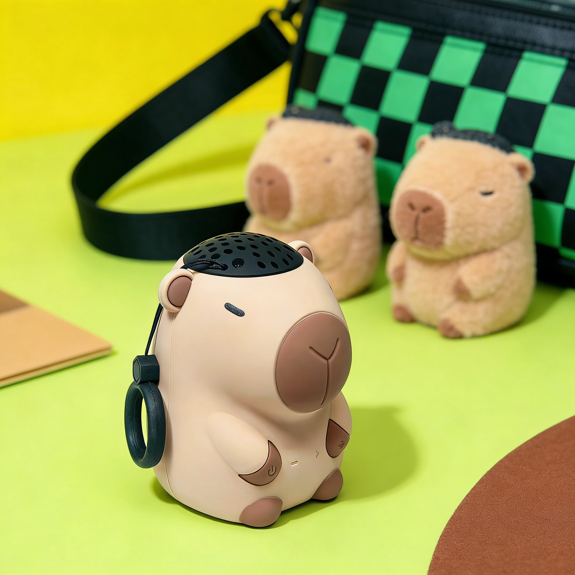 Умная колонка VK Капсула Нео с голосовым помощником, Наружный портативный динамик Bluetooth