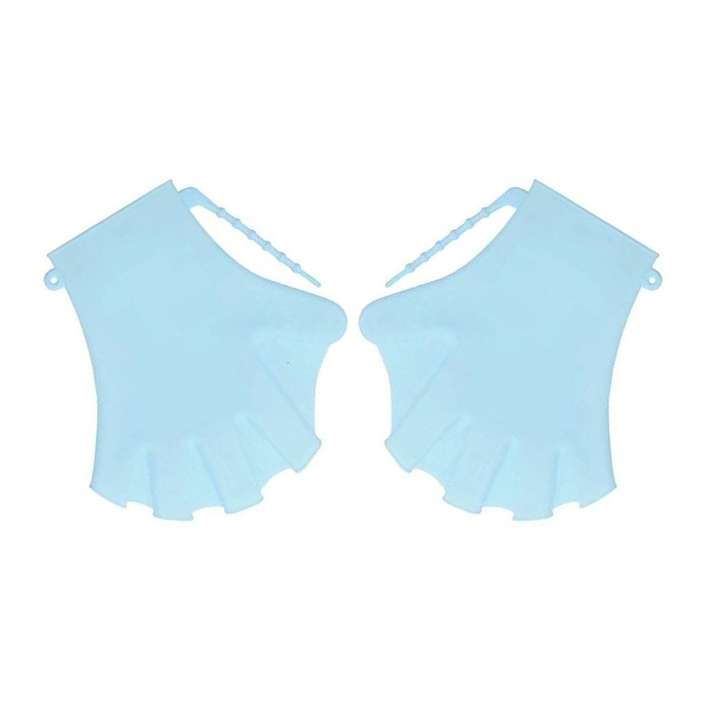 Акваперчатки с перепонками, Небесно-голубой