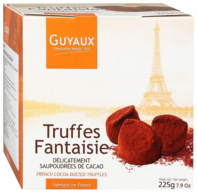 Трюфели GUYAUX традиционные французские Фантазия /картон/ 225г