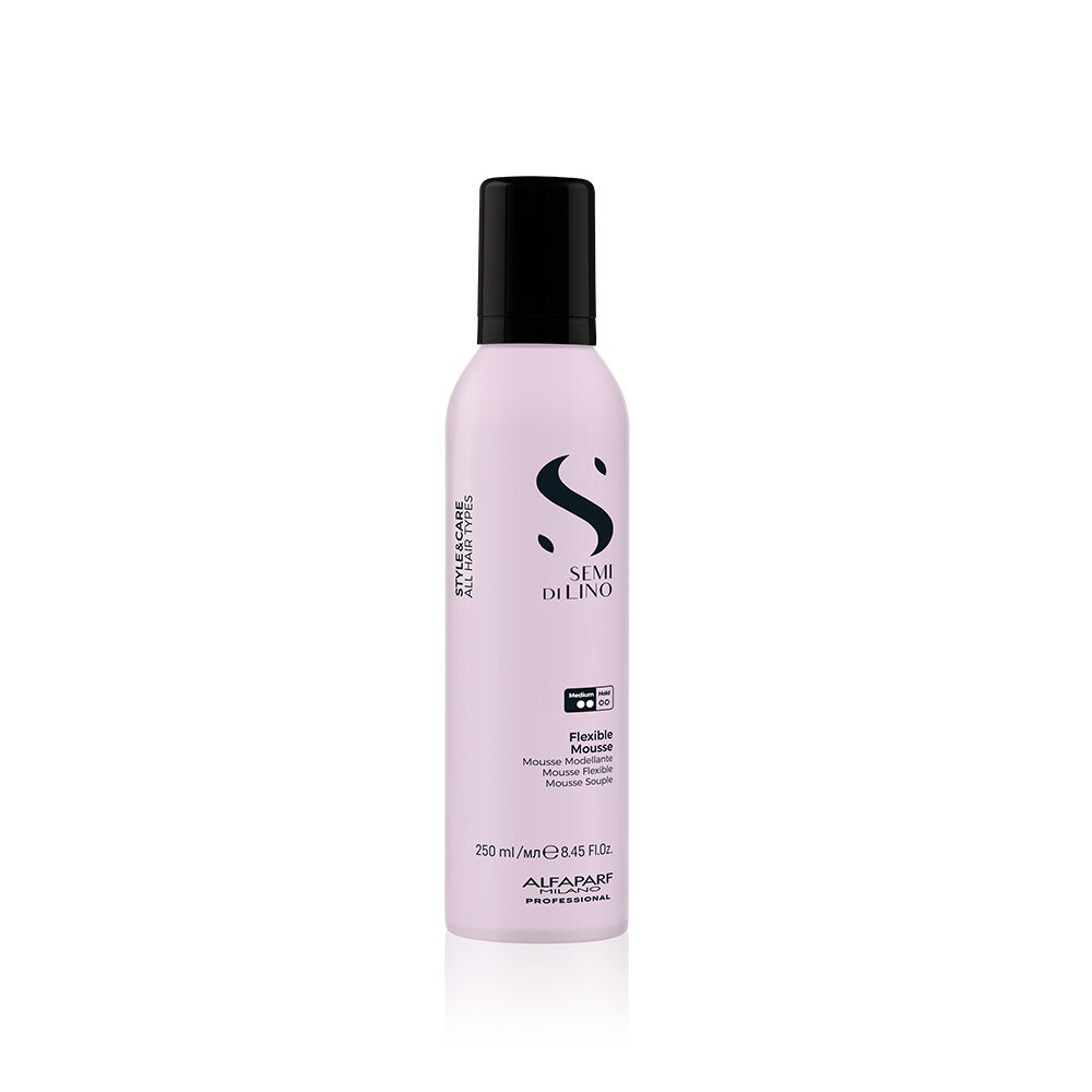 Мусс для укладки волос средней фиксации Alfaparf Milano Professional FLEXIBLE MOUSSE SDL STYLE & CARE (250 мл) 23361