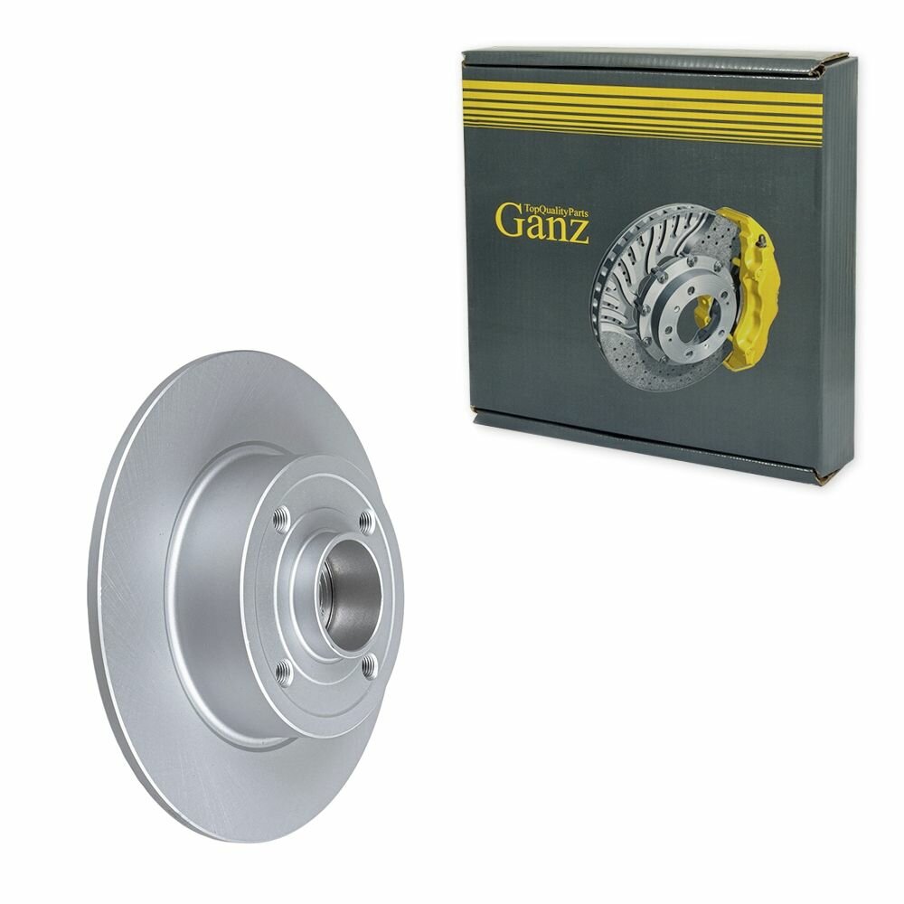 Тормозной диск задний на Ниссан Ноут, Рено Клио, Меган, 1 штука