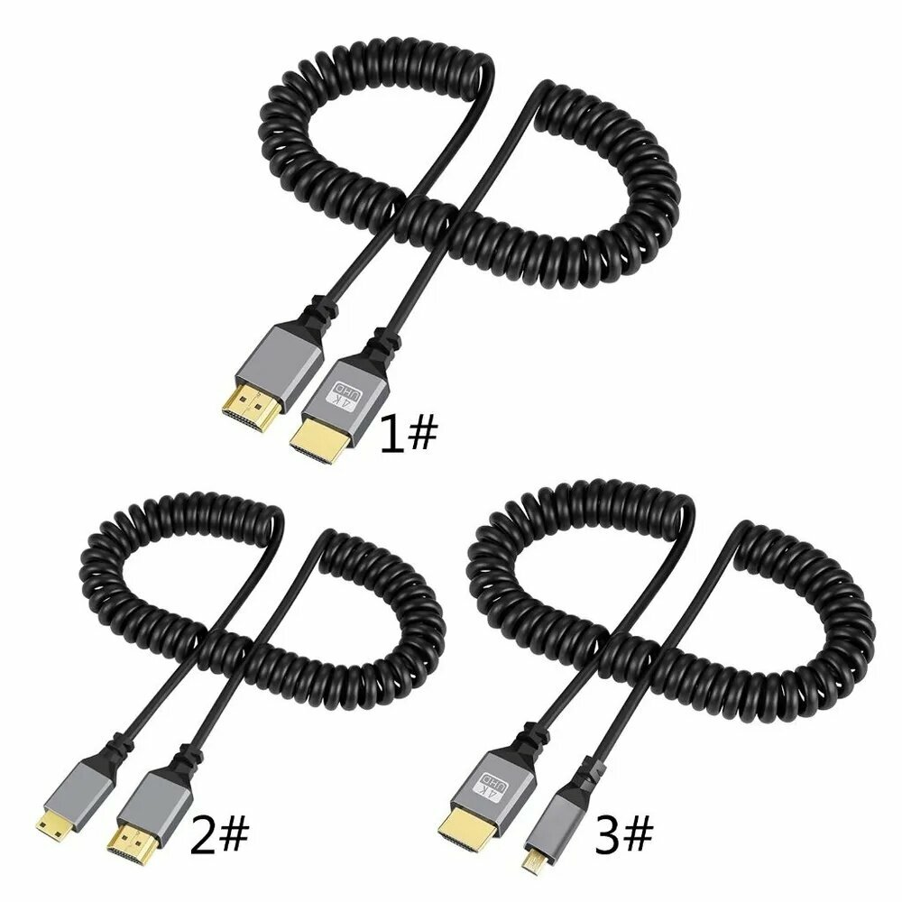 Кабель HDMI 2.0 4K (micro - HDMI) — фото 1