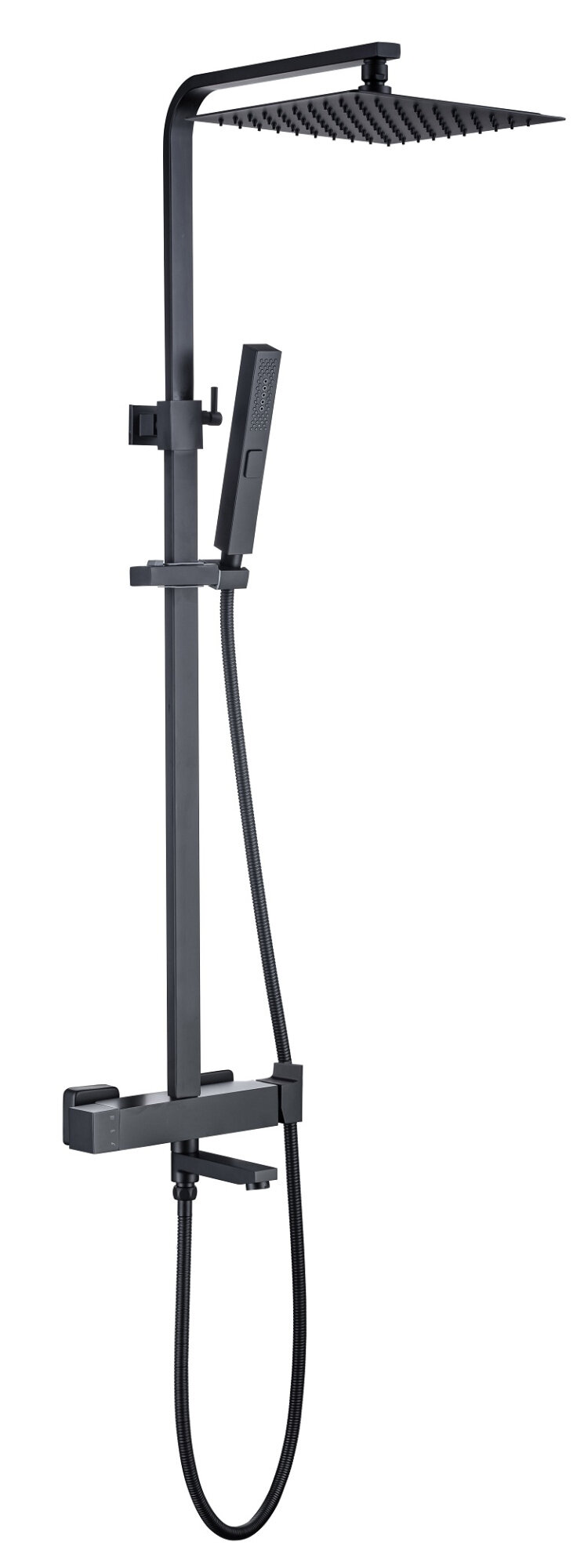 Душевая стойка Allen Brau Infinity 5.21029-31 черный матовый