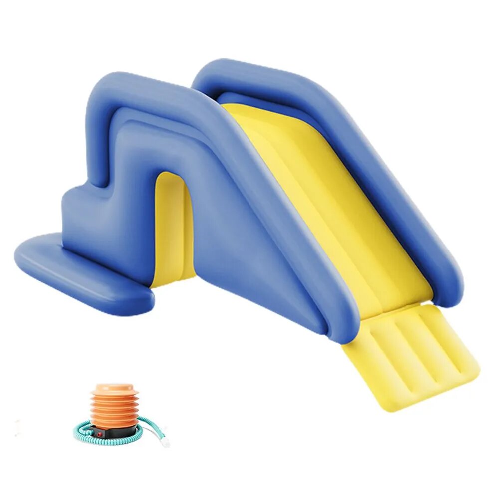 Надувная водная горка