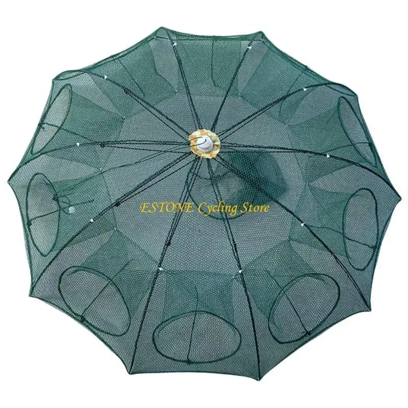 Складная ловушка для рыбы 83CB 10 holes