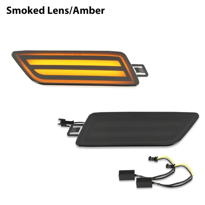 Боковой габаритный фонарь Porsche Macan 2014-2021, Smoked Lens Amber